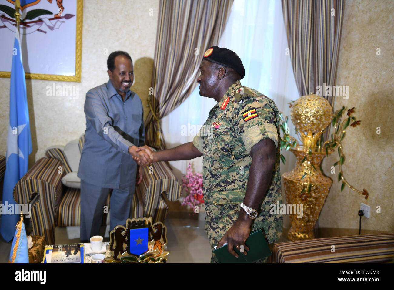 Gen. Katumba Wamala, Chief of Defence Forces of the Uganda People's ...