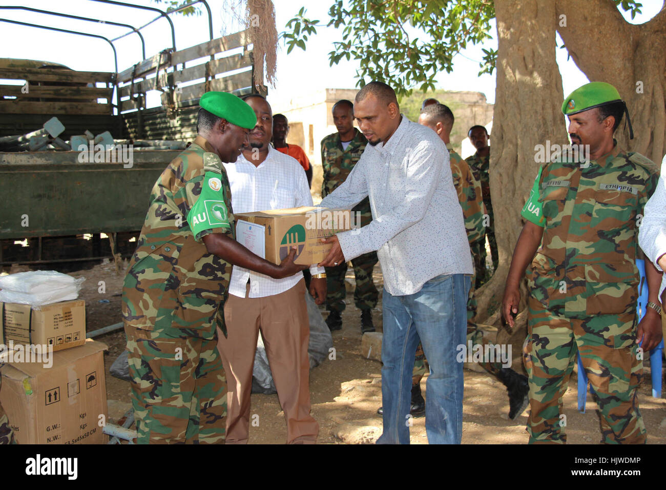 On January 4, 2017, AMISOM’s Ethiopian contingent delivered medical ...