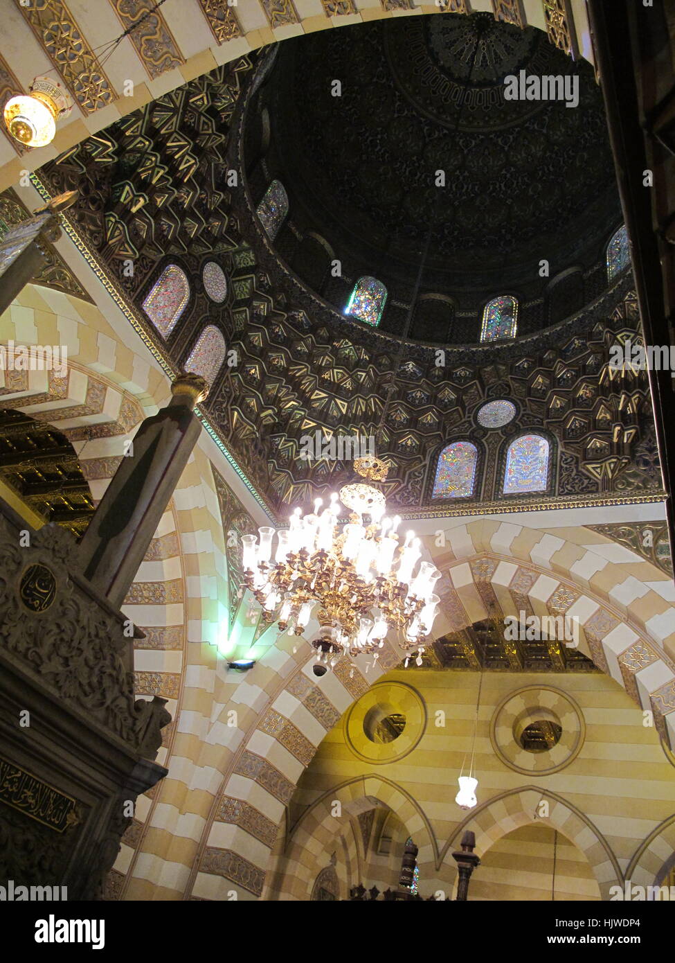Mosque Interior, cairo, Egypt Stock Photo - Alamy