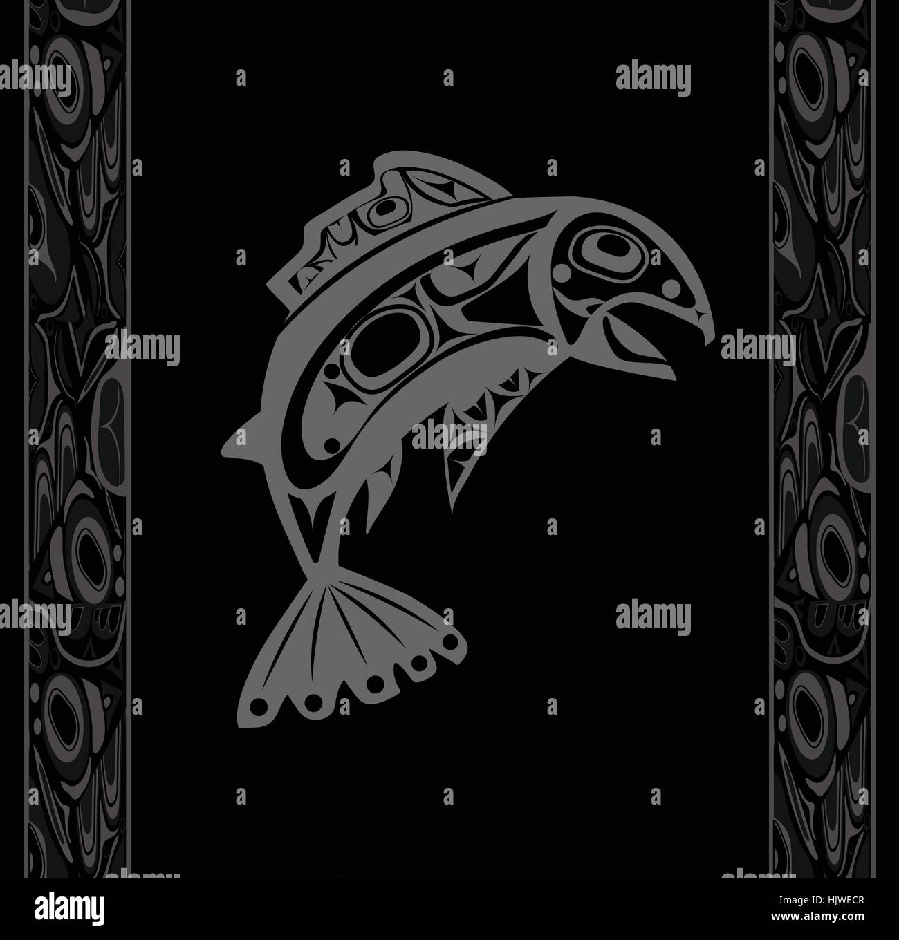 Native fish Vector Stock Vector Image & Art - Alamy