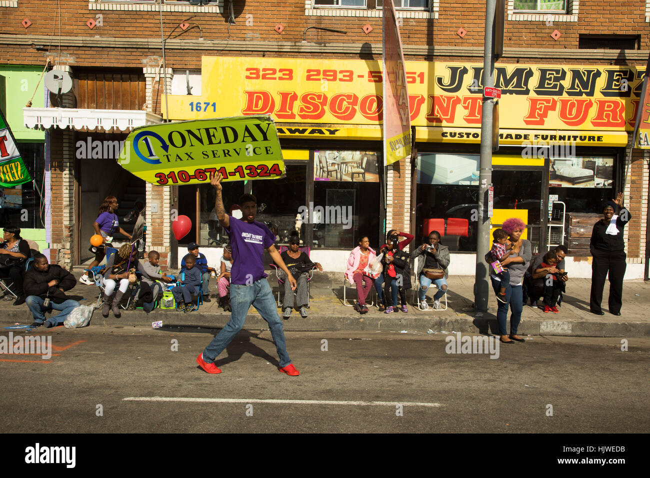 Martin Luther King Jr. Day Parade, South Los Angeles, Los Angeles ...