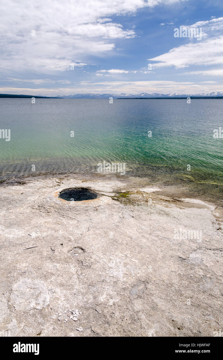 summer, summerly, fresh water, lake, inland water, water, geyser ...