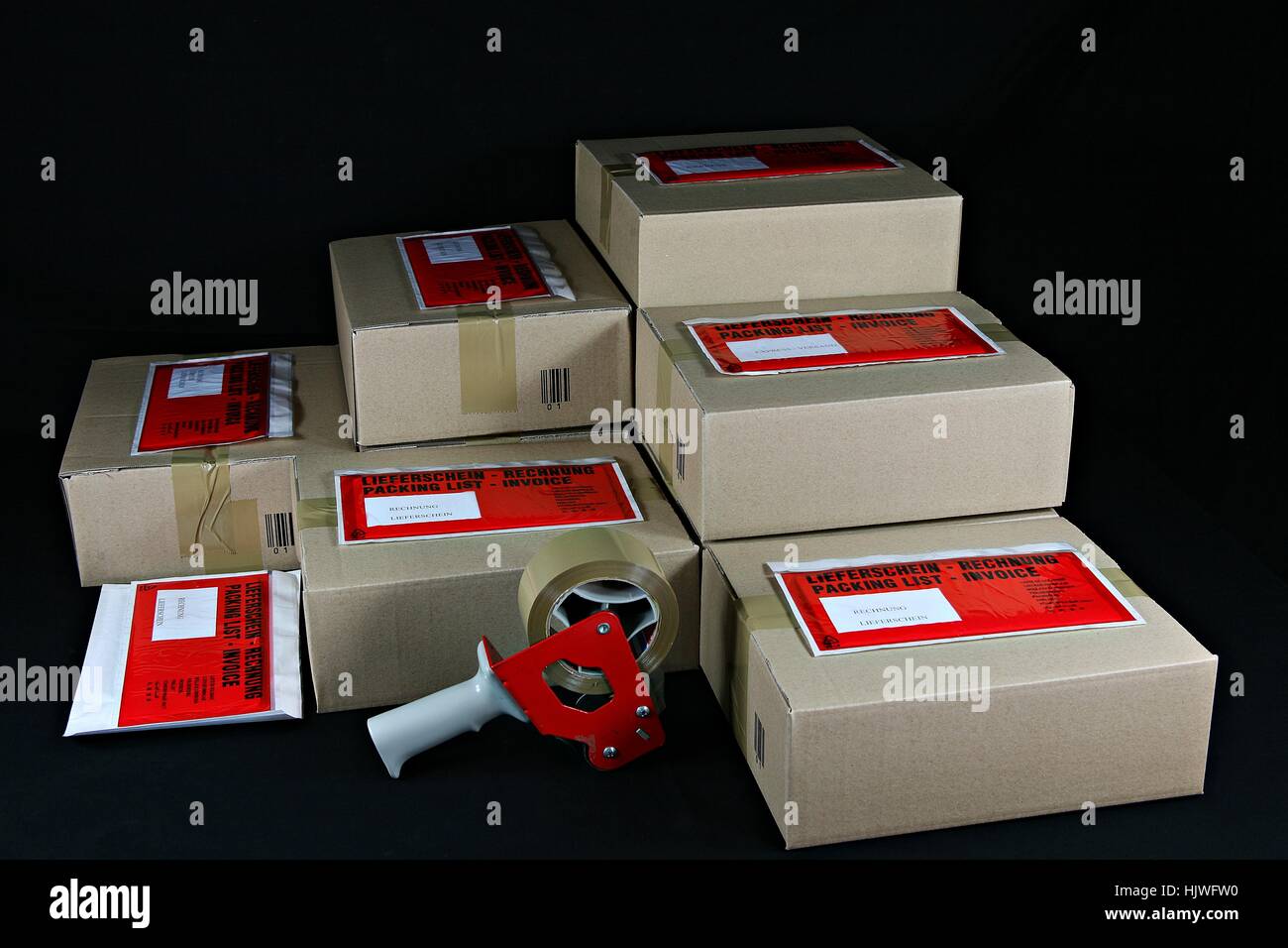 parcel service,packages,package delivery,postal,parcel Stock Photo - Alamy