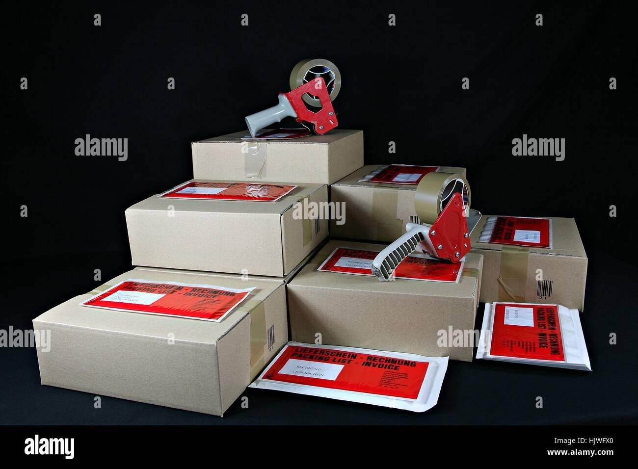 parcel service,packages,package delivery,postal,parcel Stock Photo - Alamy