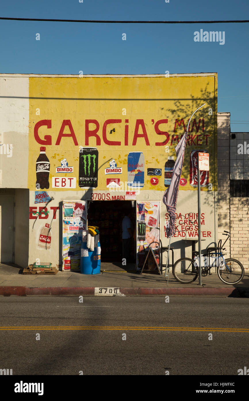 Main street, East Los Angeles Stock Photo - Alamy