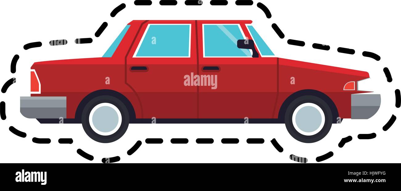 red car icon Stock Vector Image & Art - Alamy