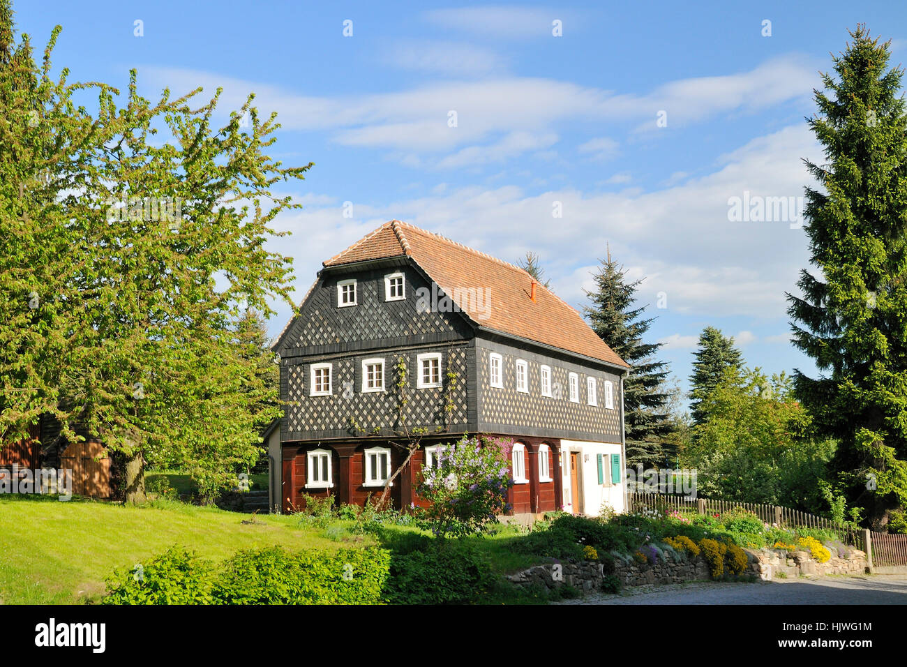 blue, house, building, buildings, story, home, dwelling house ...