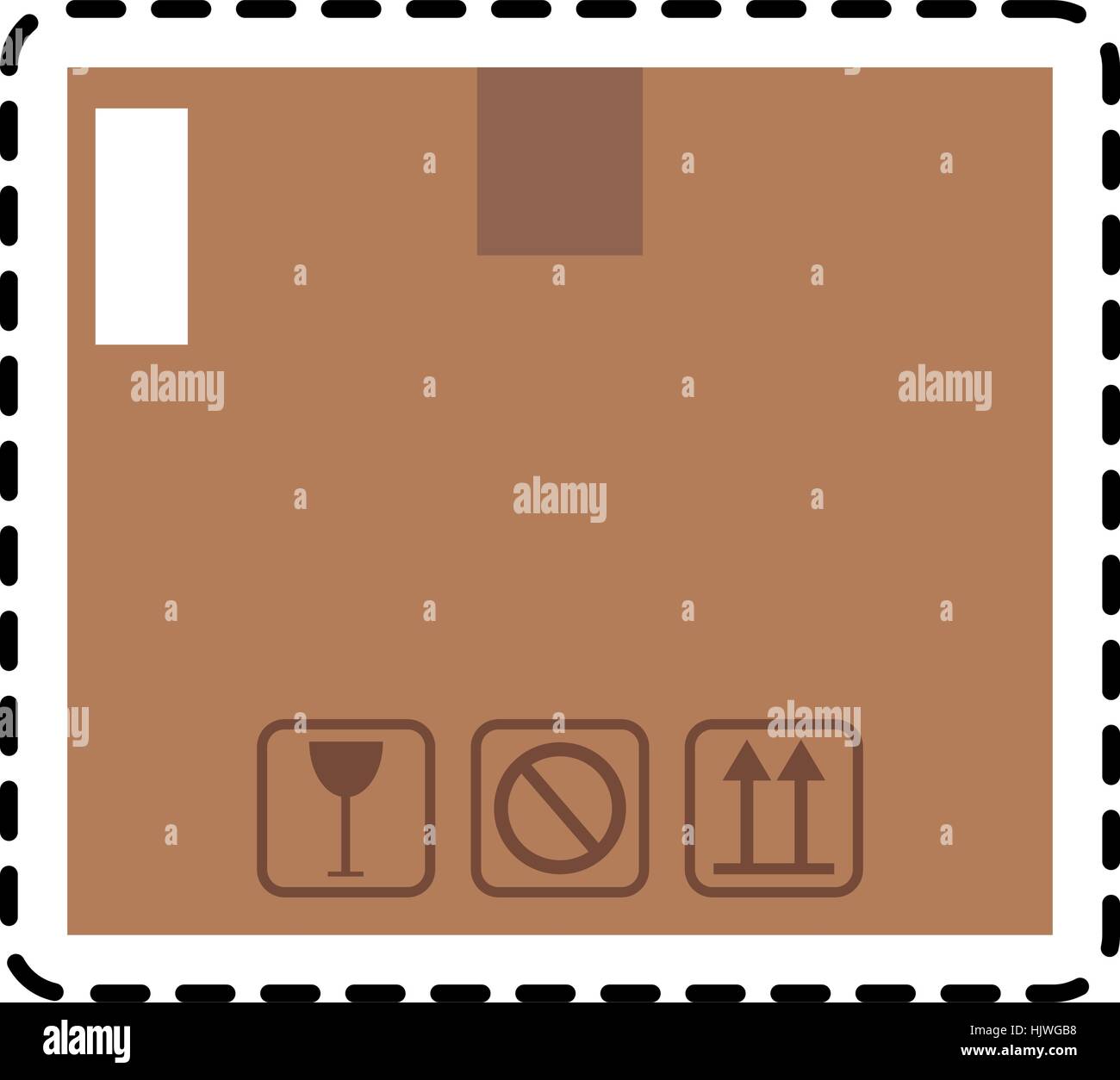 carton box icon Stock Vector Image & Art - Alamy