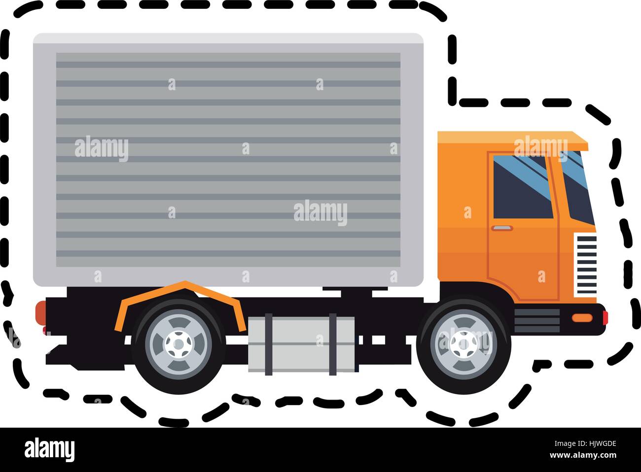 cargo truck icon Stock Vector Image & Art - Alamy
