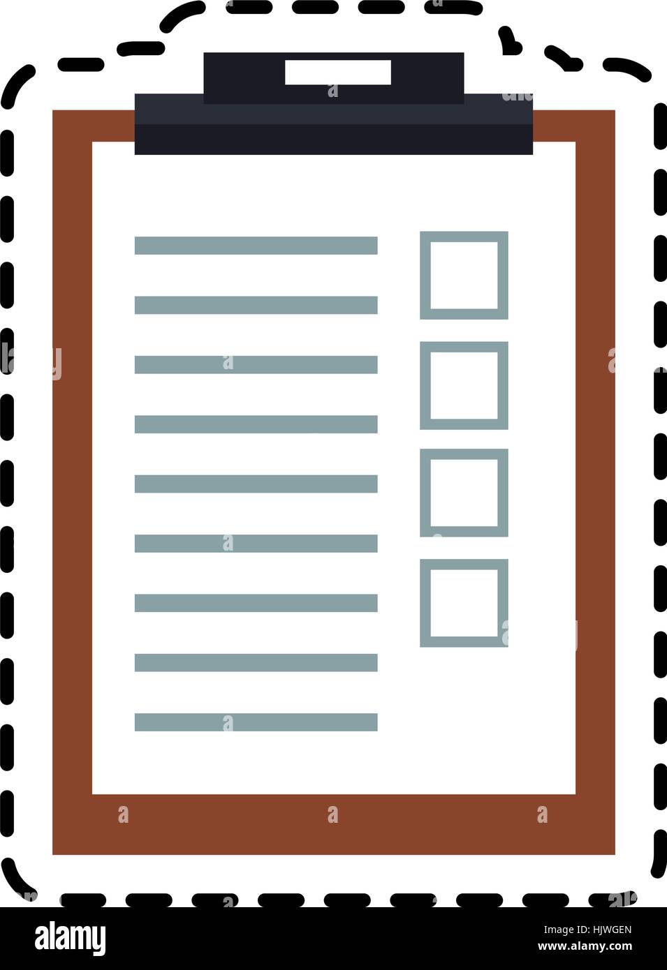 checklist icon image Stock Vector Image & Art - Alamy