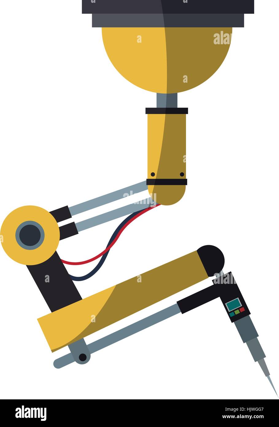 industrial robot design Stock Vector Image & Art - Alamy