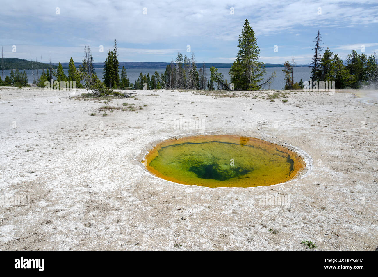summer, summerly, geyser, colors, colours, yellow, geothermal ...