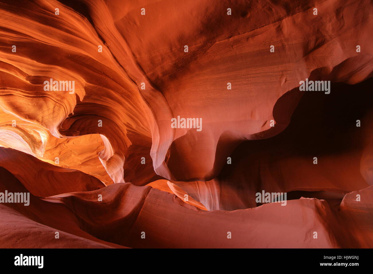 sandstone, ravine, arizona, washed out, waves, rock, america, sandstone ...