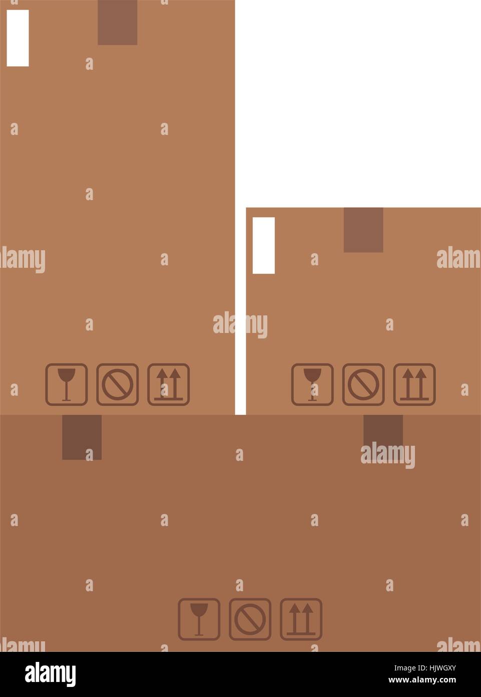 carton box icon Stock Vector Image & Art - Alamy