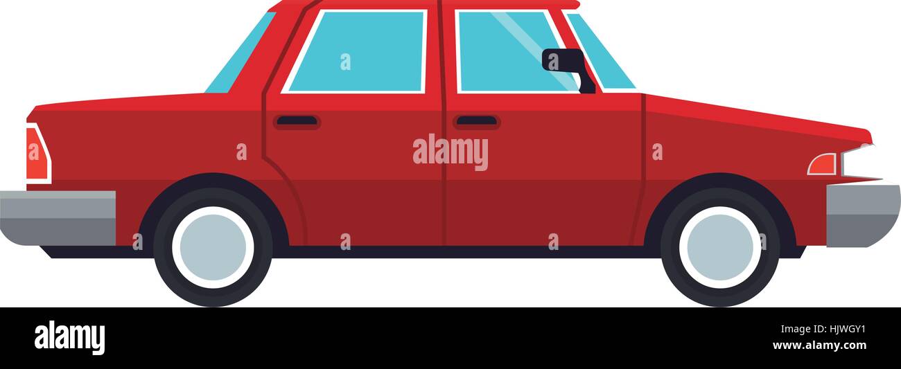 red car icon Stock Vector Image & Art - Alamy