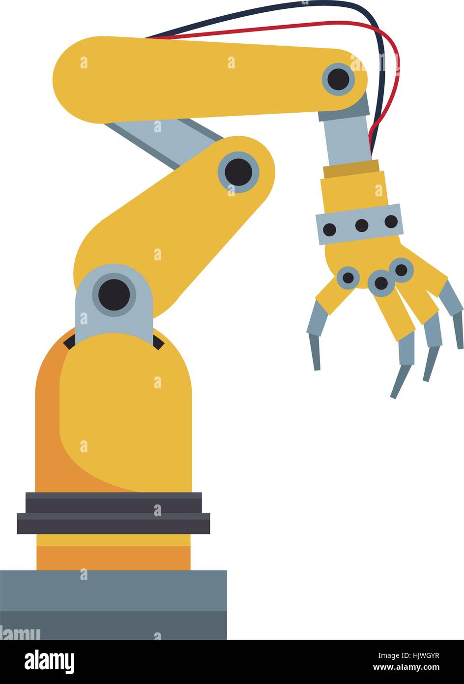 industrial robot design Stock Vector Image & Art - Alamy