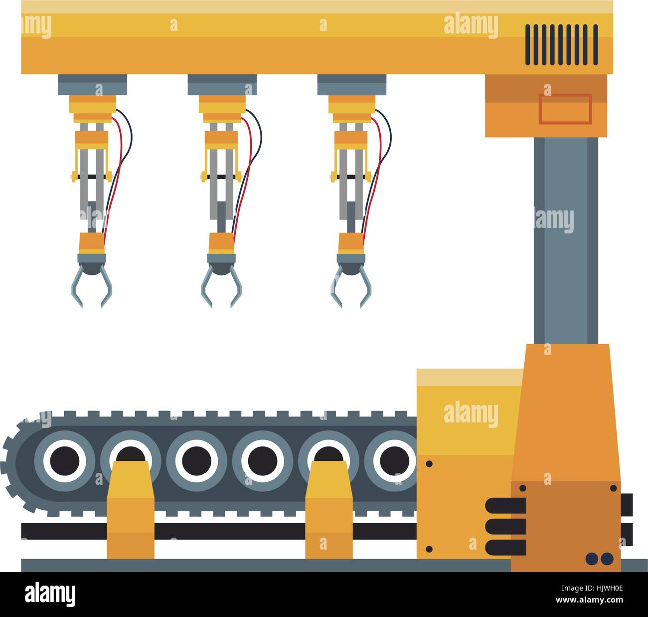 industrial robot design Stock Vector Image & Art - Alamy
