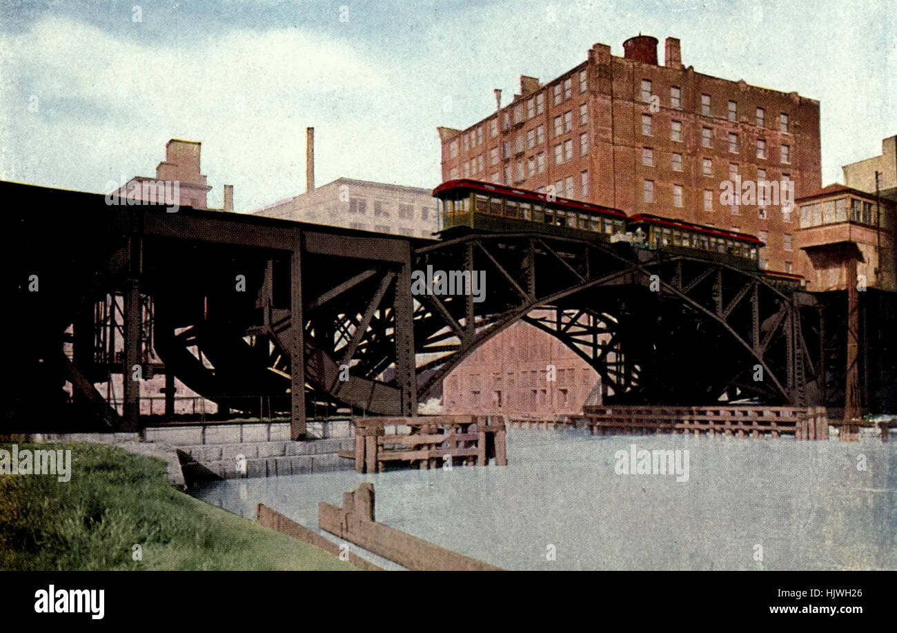 1900s train chicago hi-res stock photography and images - Alamy