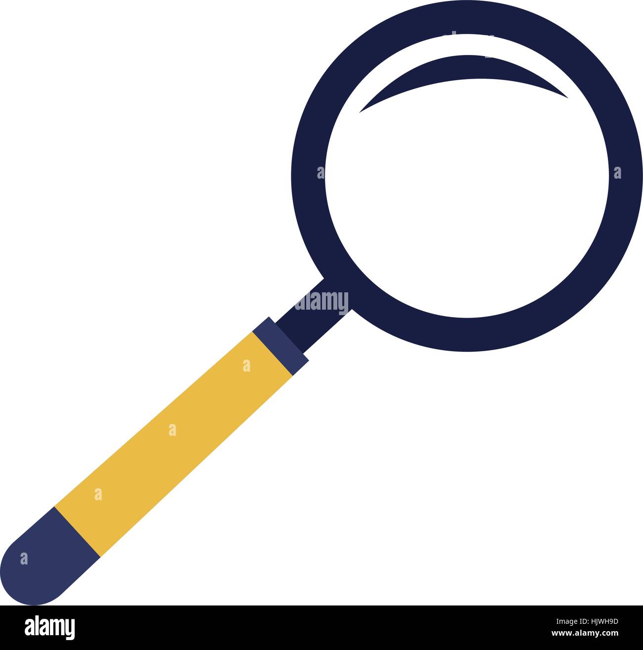 magnifying glass icon Stock Vector Image & Art - Alamy
