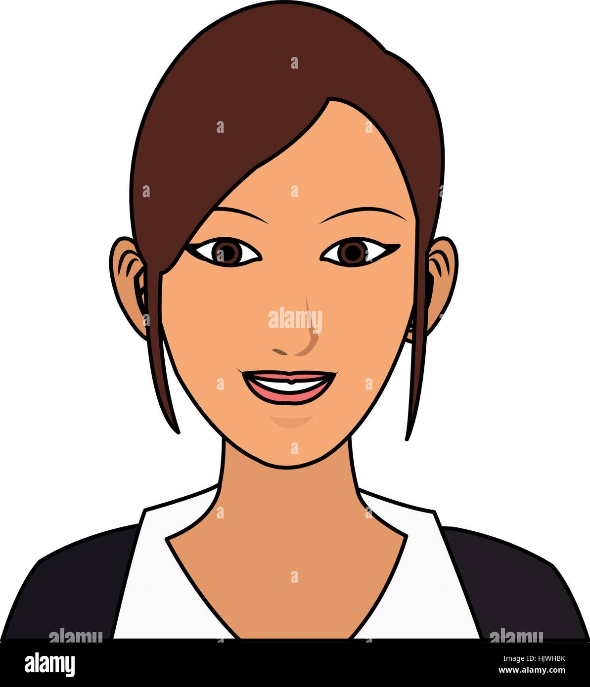 woman cartoon icon Stock Vector Image & Art - Alamy