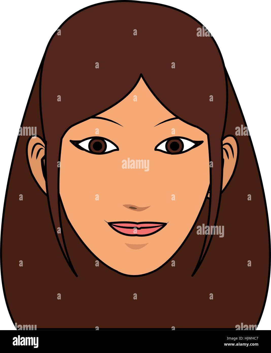 woman cartoon icon Stock Vector Image & Art - Alamy