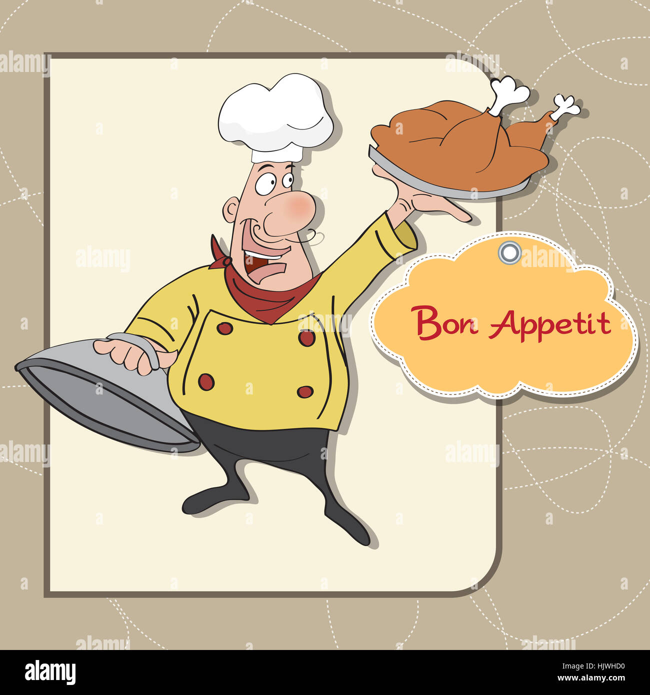 cafe, baker, banner, chef, cartoon, buffet, backdrop, background, cafe ...