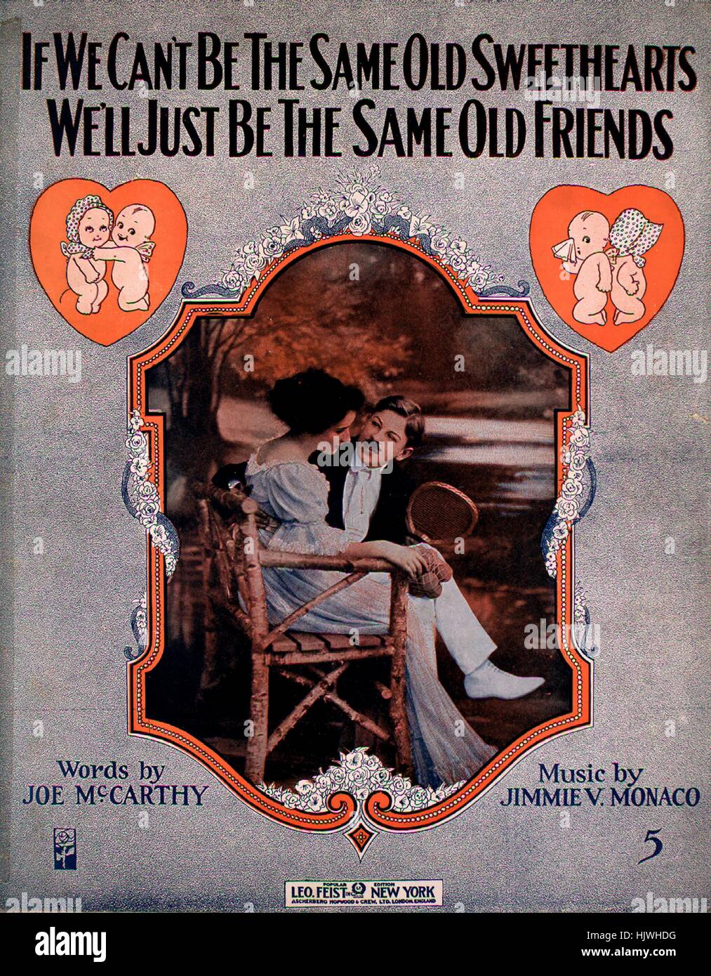 Sheet music cover image of the song 'If We Can't Be The Same Old ...