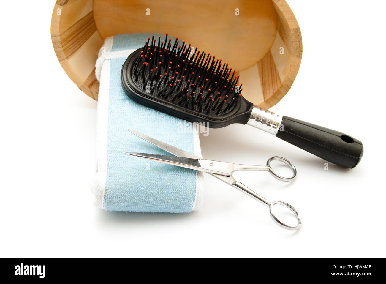 care, brush, scissors, scissor, hairbrush, care of the hair, combing ...