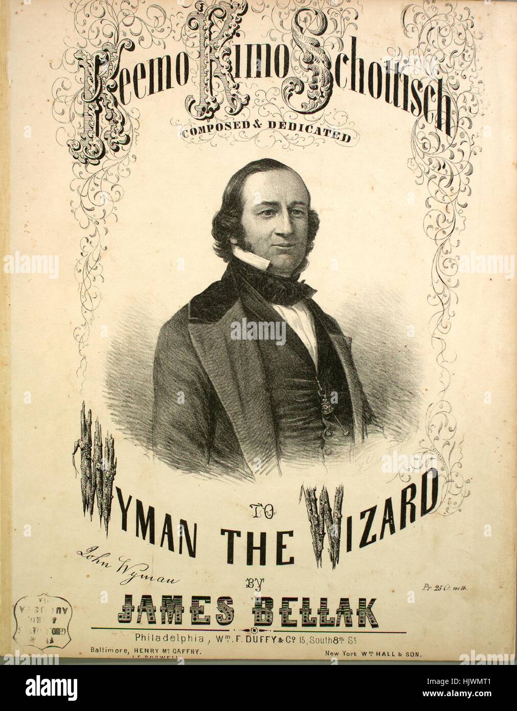 Sheet music cover image of the song 'Keemo Kimo Schottisch', with ...