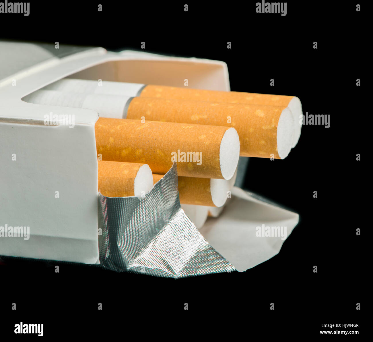 cigarette, cigar, danger, health, isolated, closeup, space, risk, blank ...