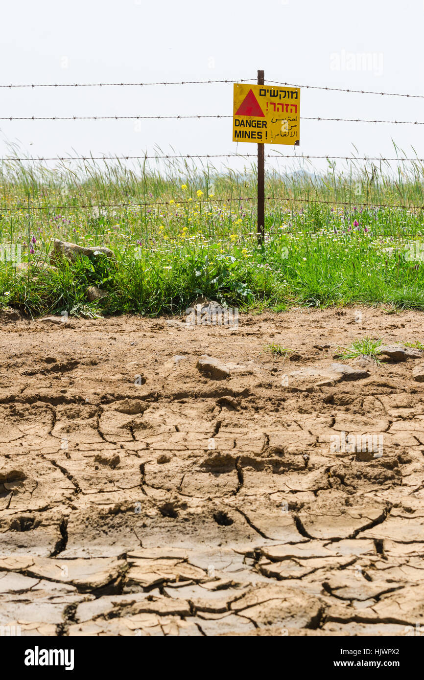 danger, caution, warning, sign, mines, borderline, minefield, danger ...