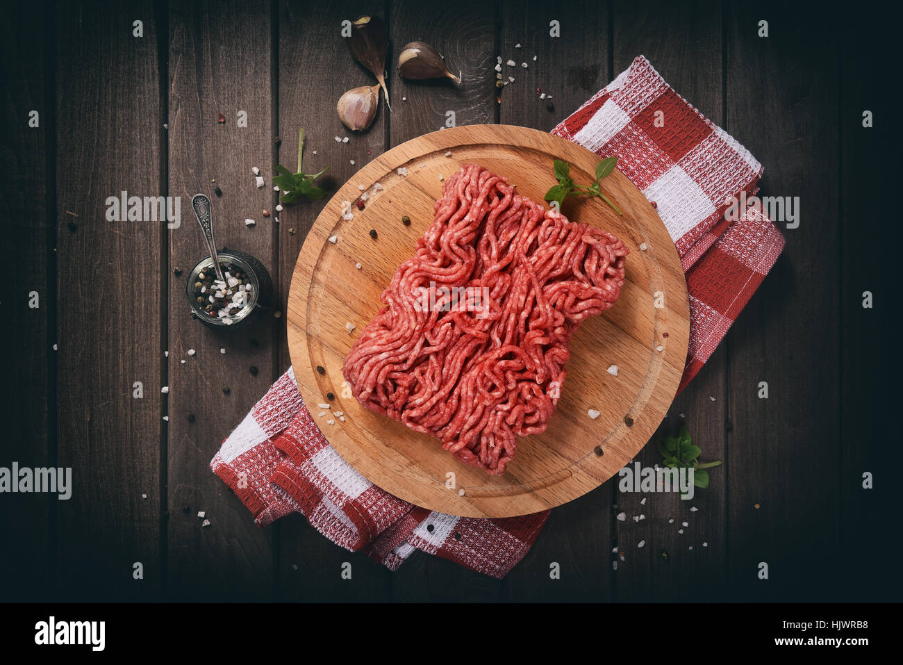 Chopped red meat forcemeat hi-res stock photography and images - Alamy