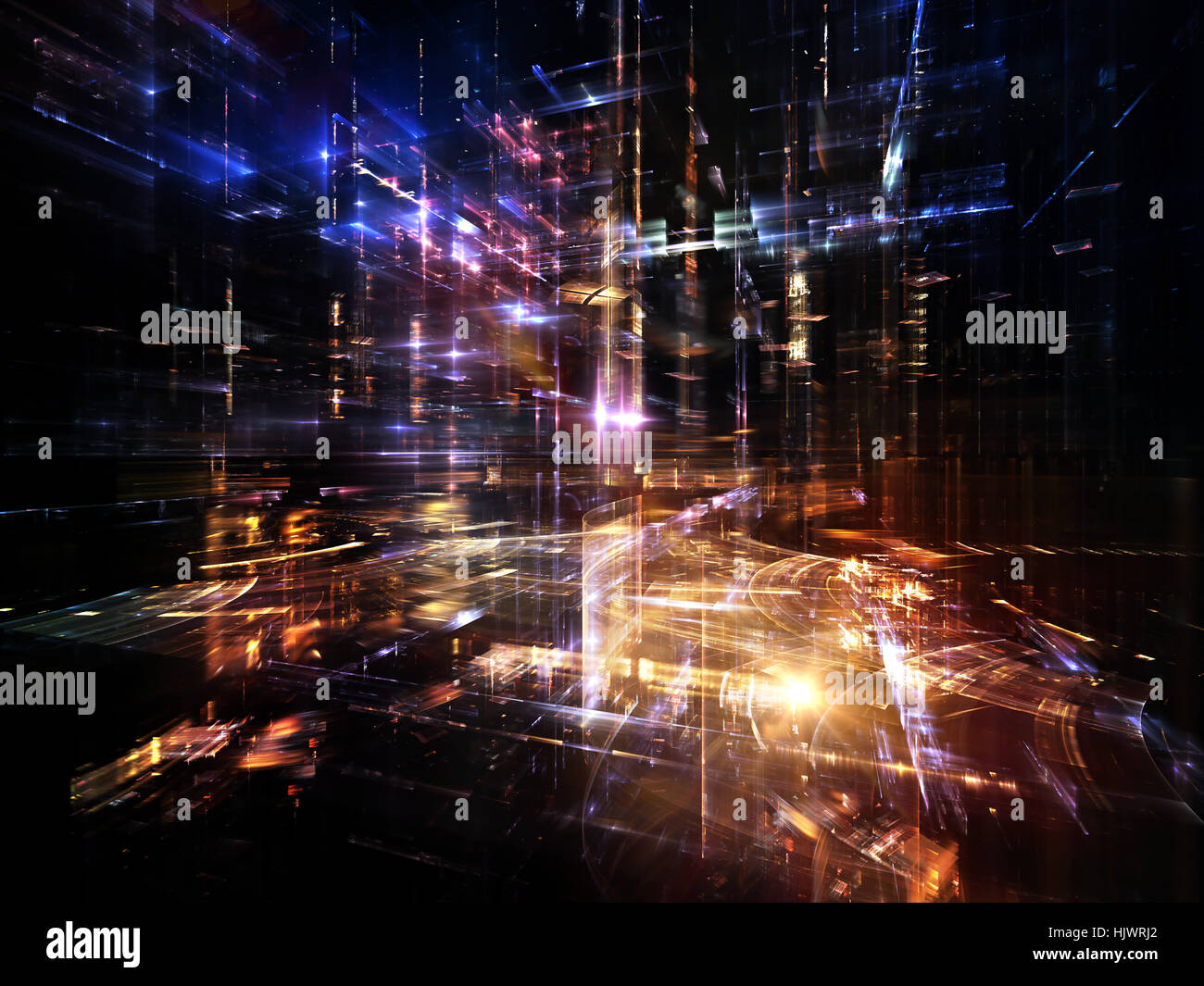 sign, signal, city, town, horizon, space, industrial, science, future ...