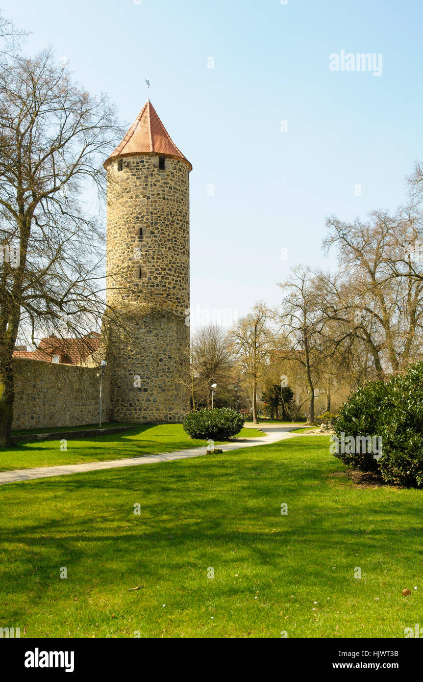 tower, travel, city, town, culture, stronghold, stone, tourism, europe ...