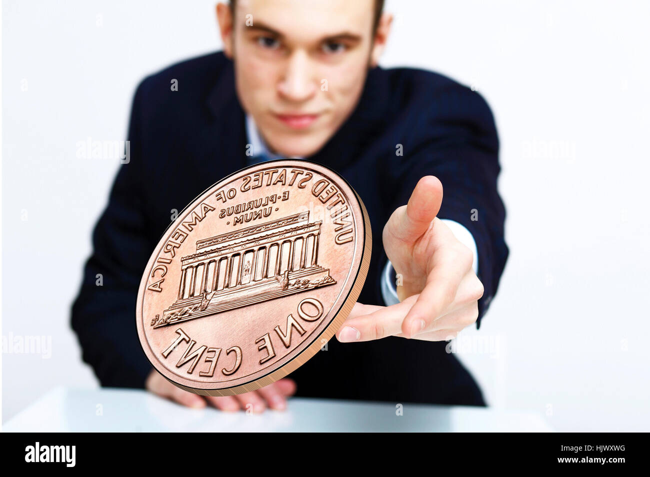 Person throwing a coin as symbol of risk and luck Stock Photo - Alamy