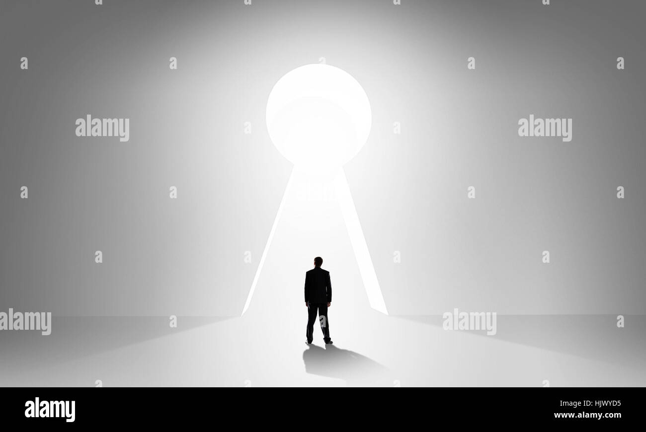 Keyhole back Black and White Stock Photos & Images - Alamy