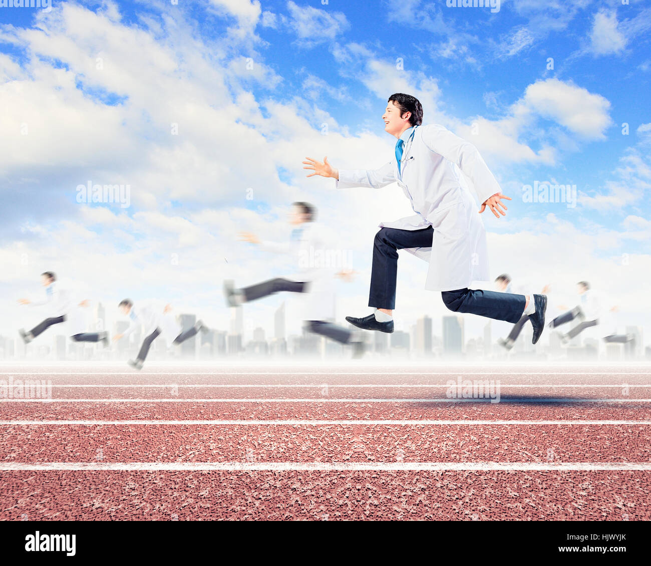 Determined doctor hi-res stock photography and images - Alamy