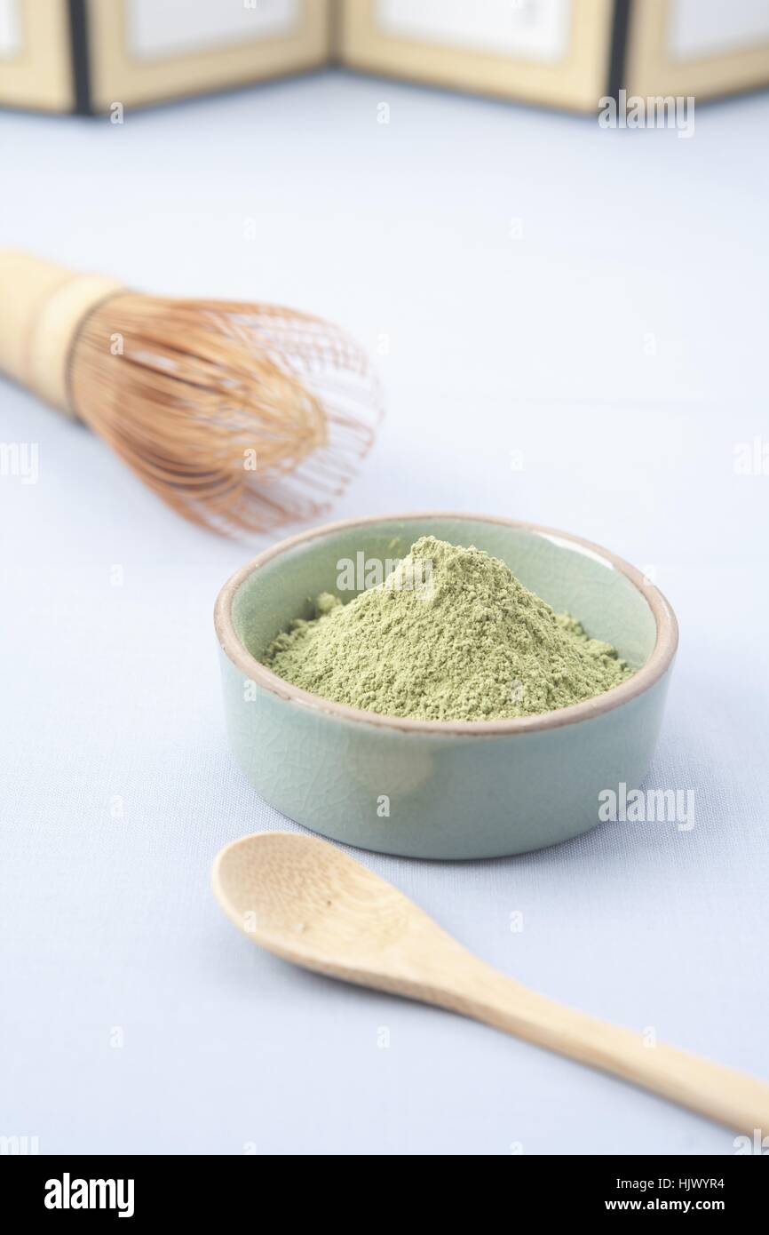 tea cup green tea Stock Photo - Alamy