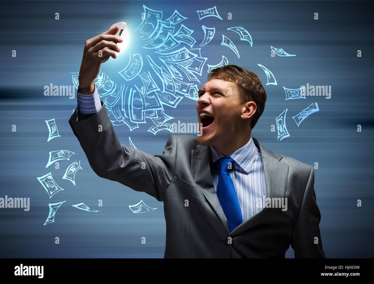 Furiously shouting hi-res stock photography and images - Alamy