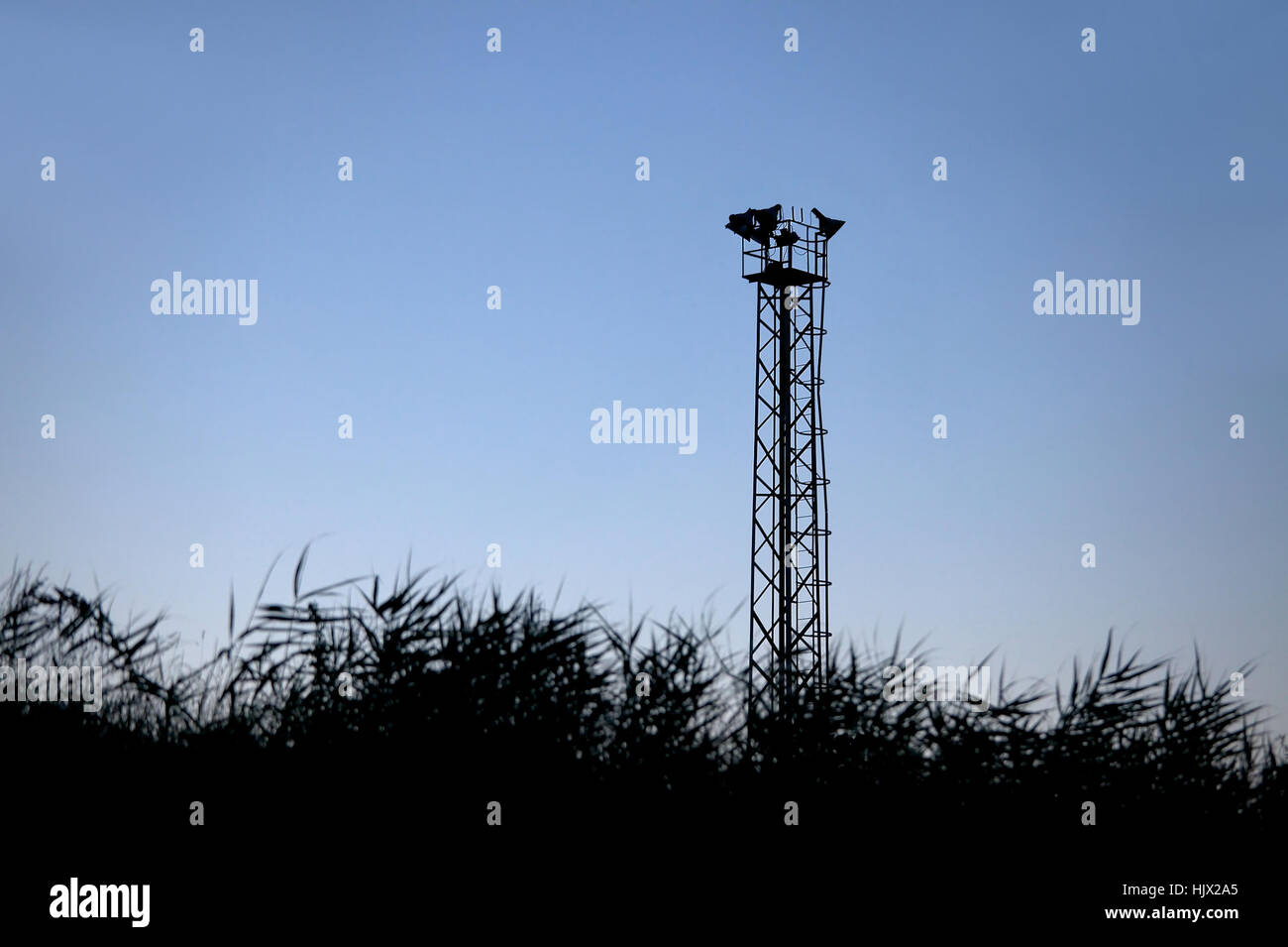 Border watch tower hi-res stock photography and images - Alamy