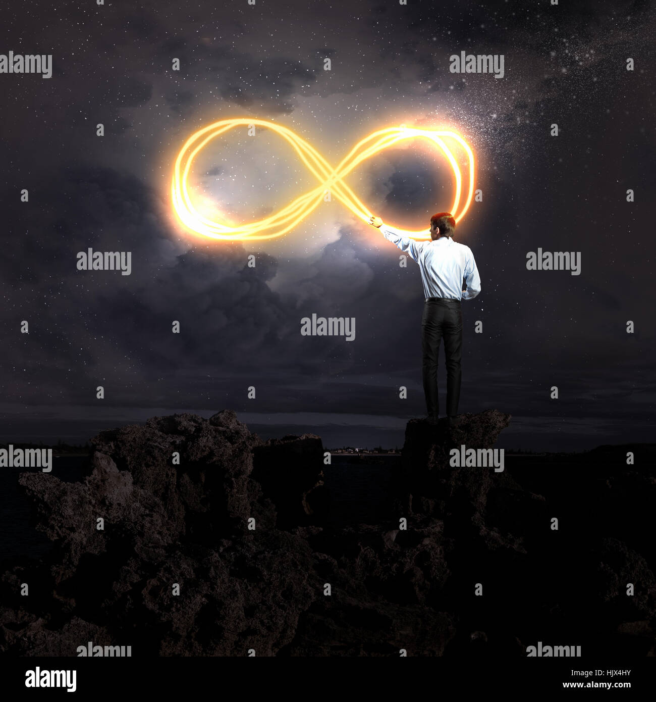 Sign infinity hi-res stock photography and images - Alamy