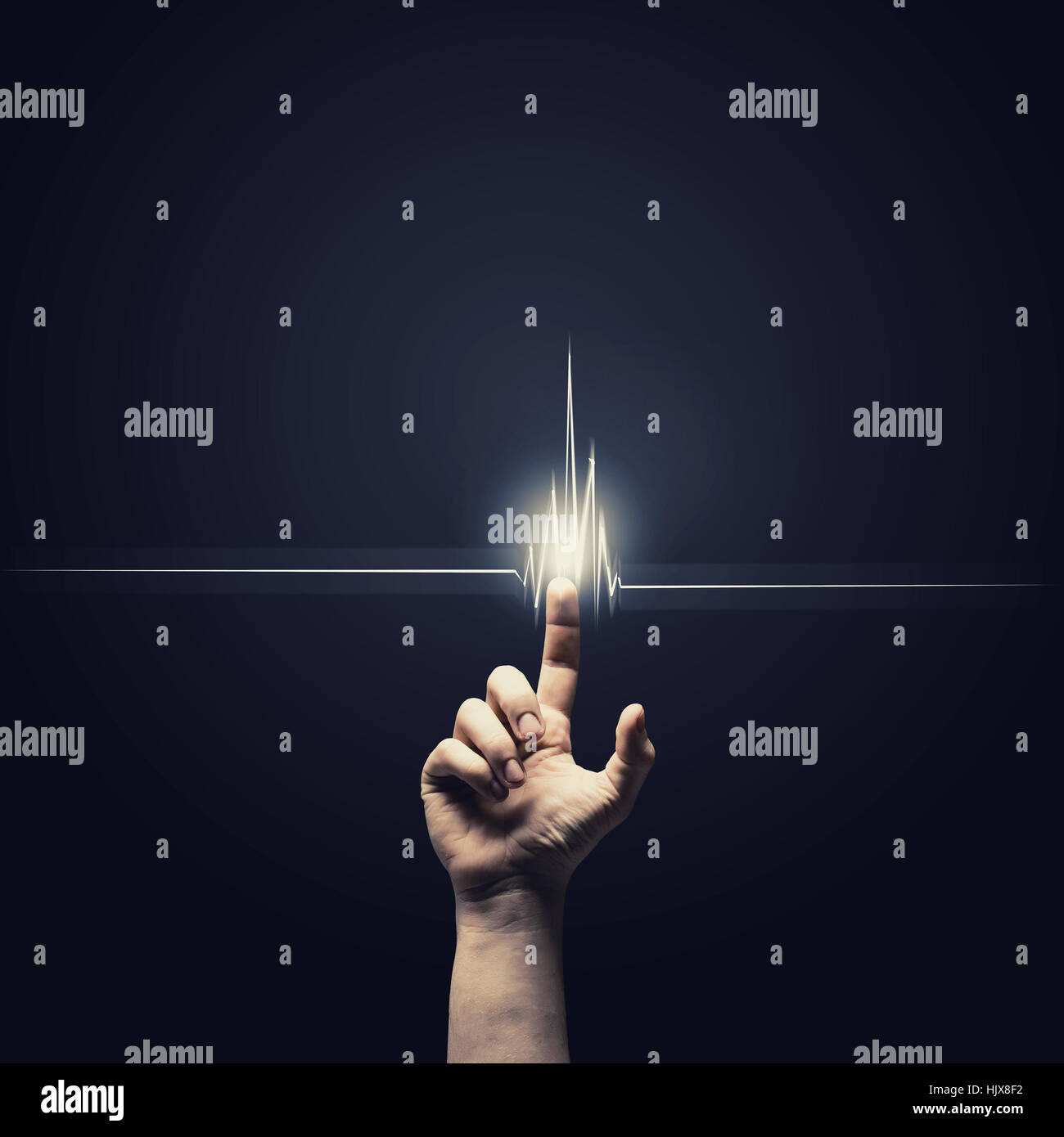 Futuristic touch display hi-res stock photography and images - Alamy