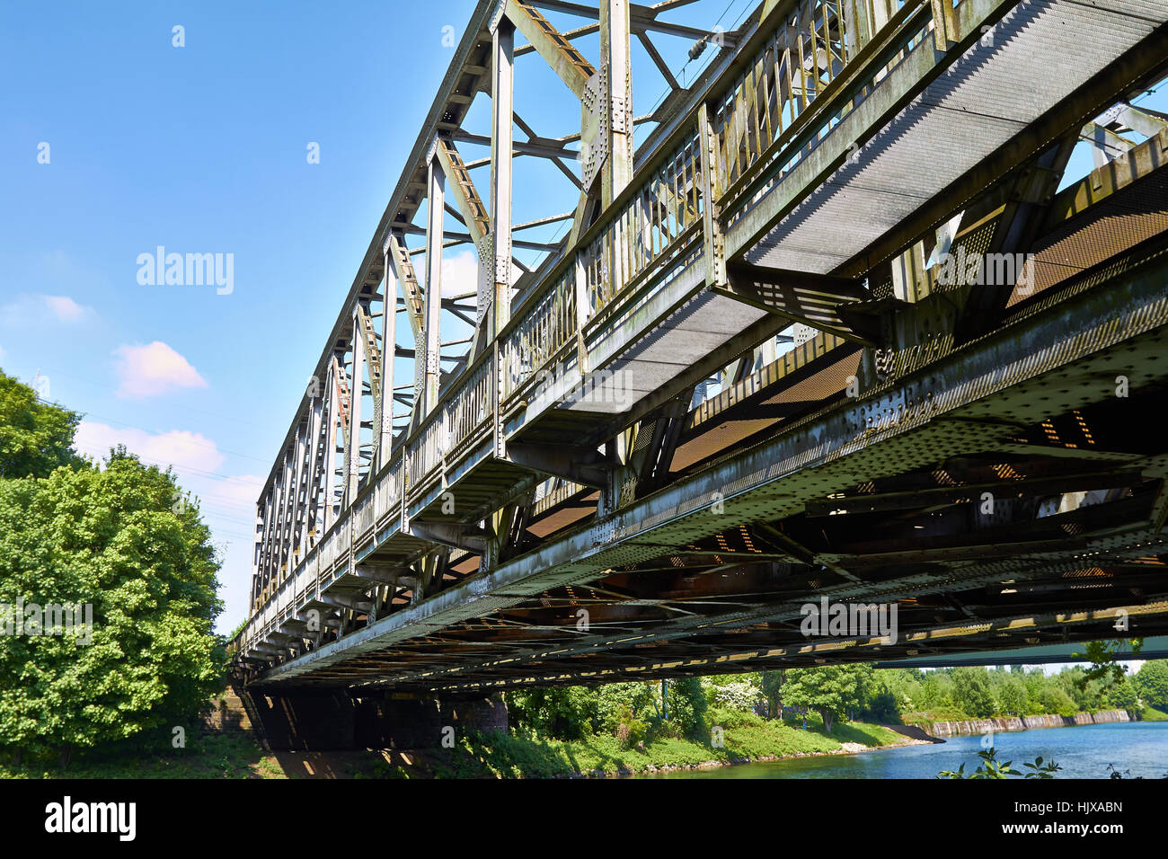 Wood railroad bridge hi-res stock photography and images - Alamy