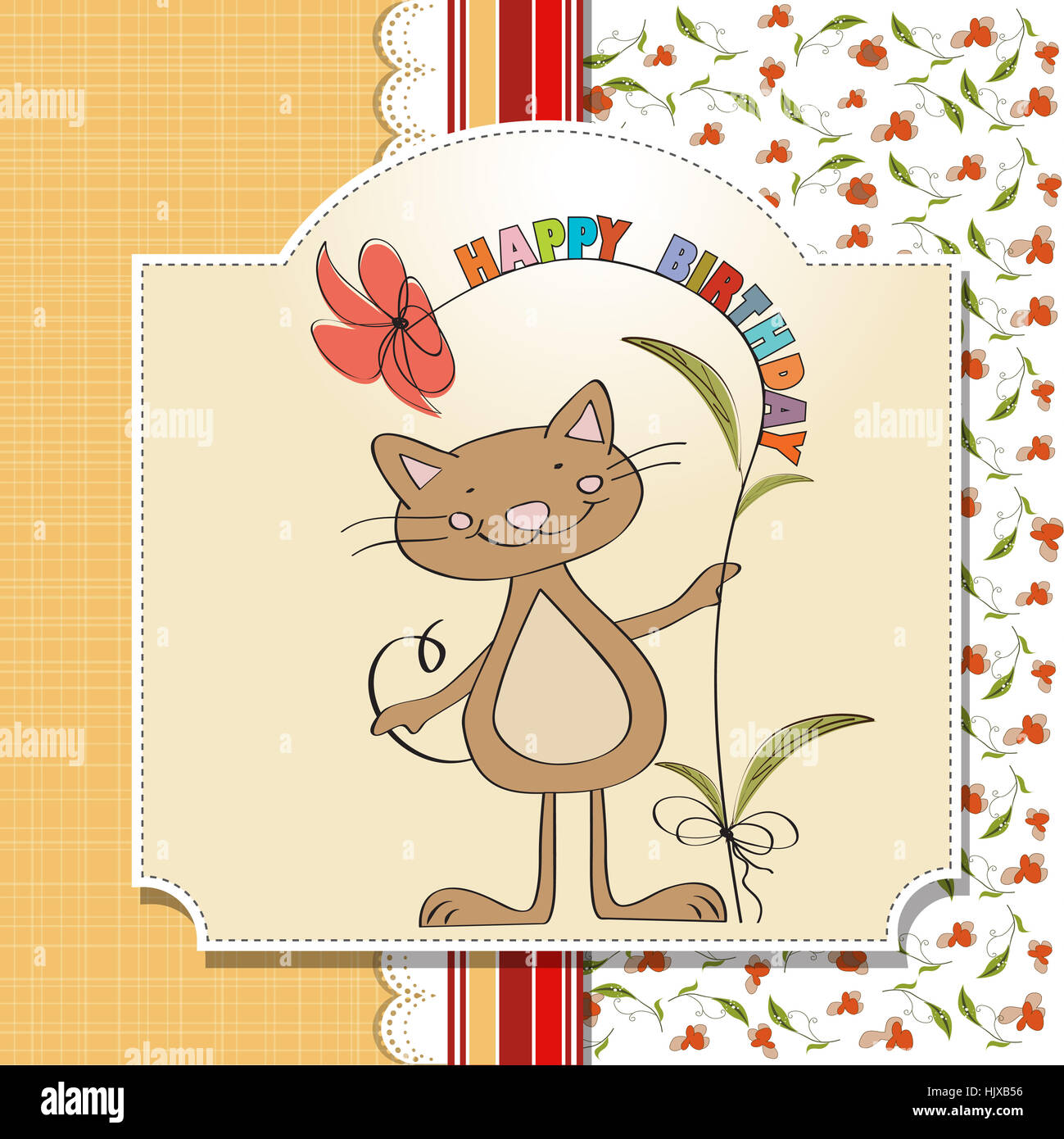 affection, card, anniversary, cartoon, pussycat, cat, domestic cat ...