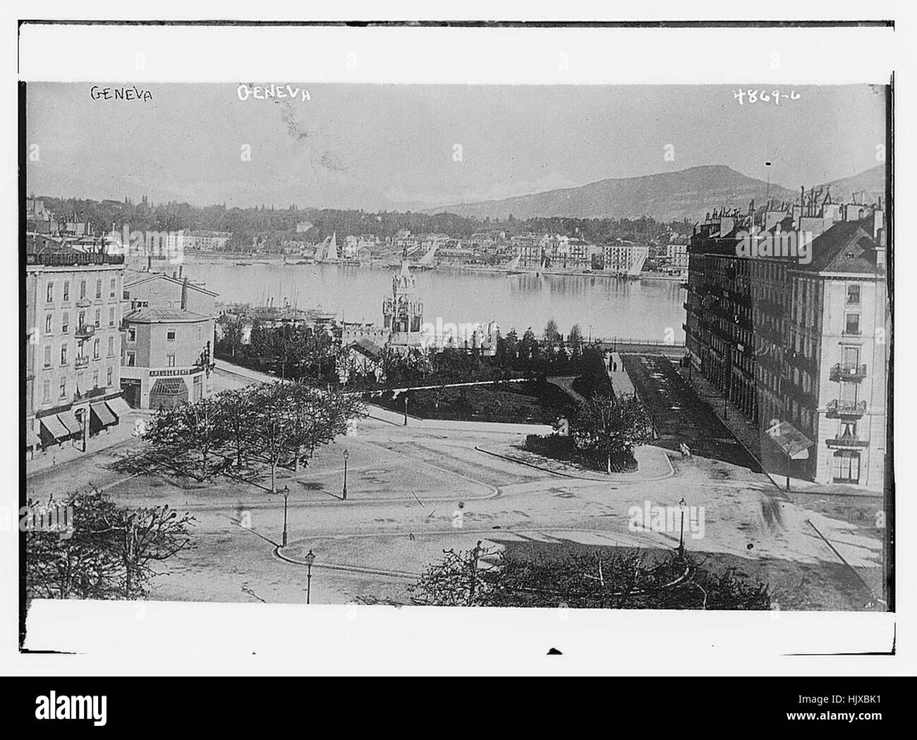 A scenic photograph capturing the beauty of Geneva, Switzerland, known ...