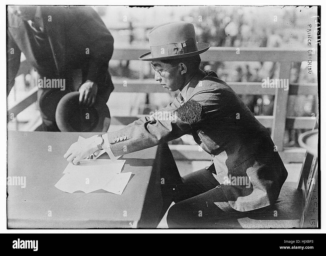 A portrait of Prince Chichibu of Japan, known for his role in the ...