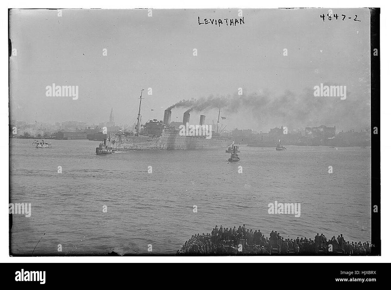 A dramatic depiction of Leviathan, a mythical sea creature Stock Photo ...