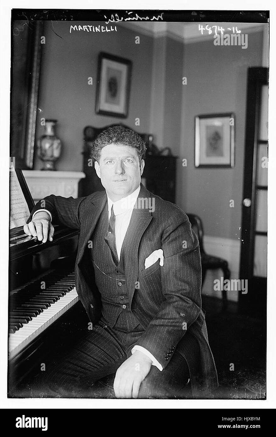 A notable portrait of an influential person named Martinelli ...