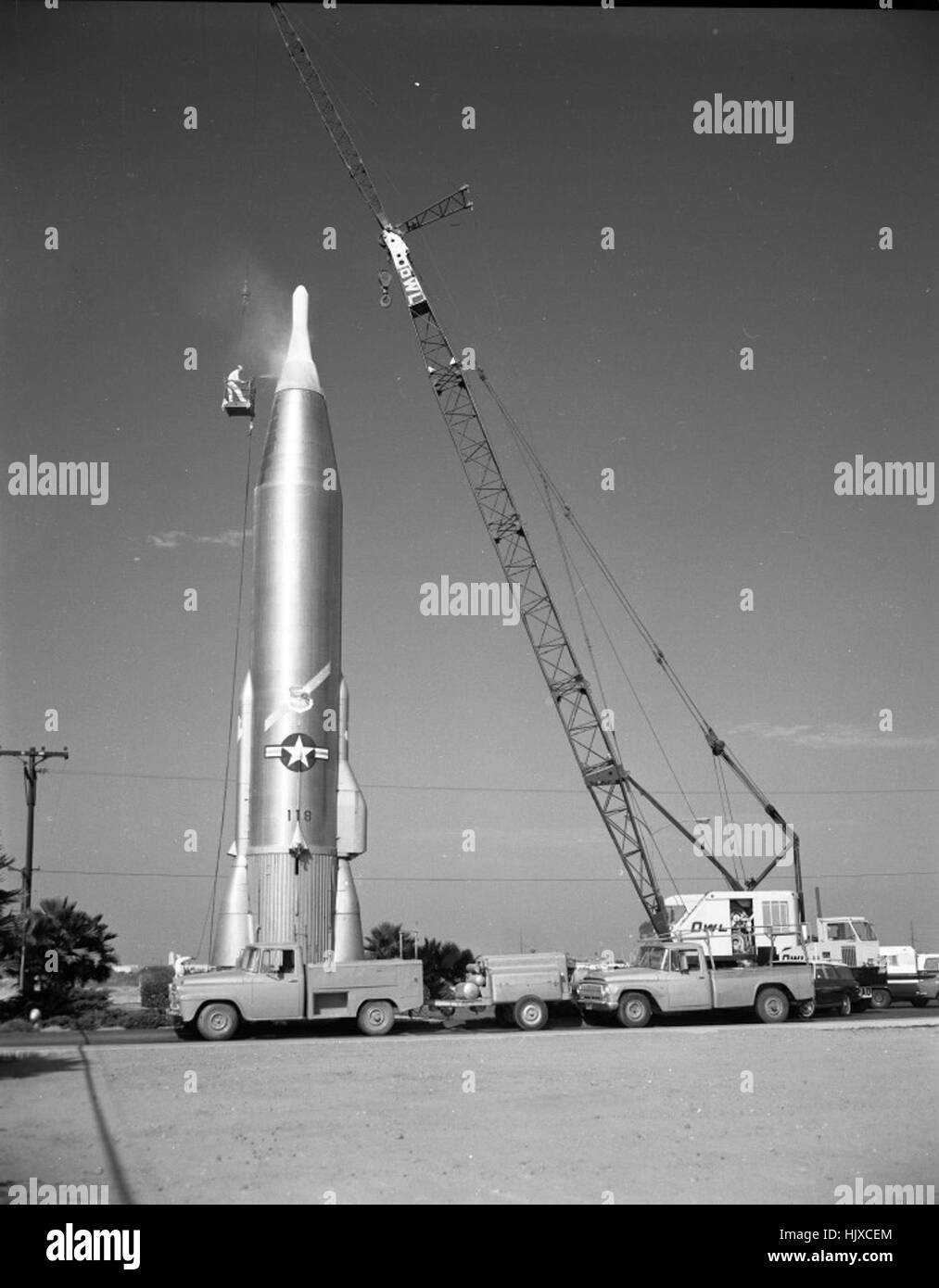 This collection includes images documenting the Atlas missile's design ...