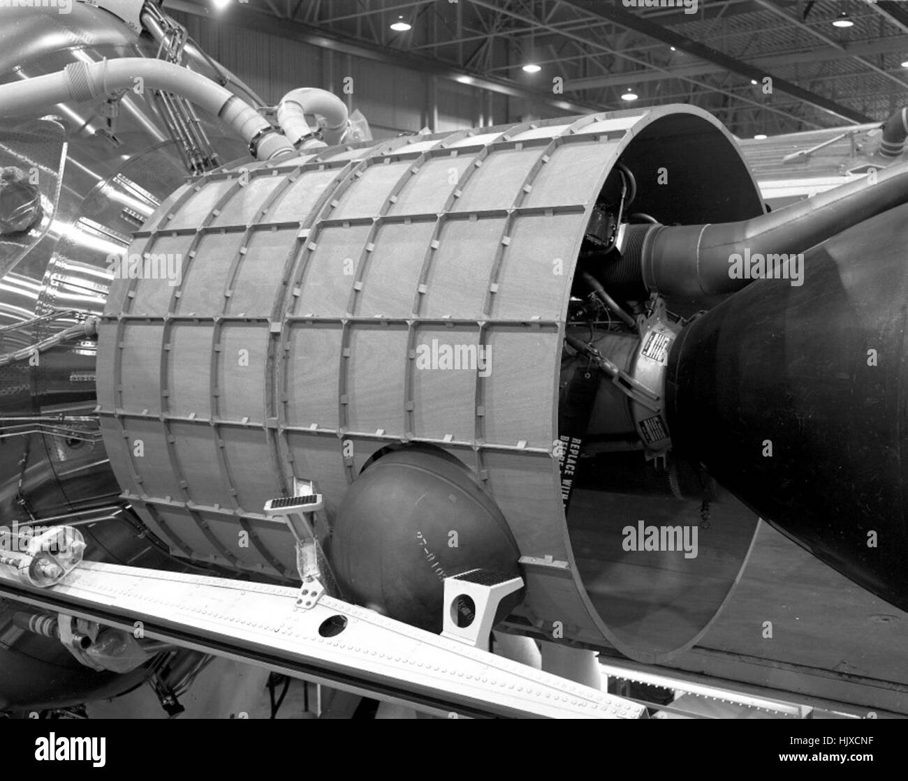 Photographs from this series highlight the Atlas missile's integration ...